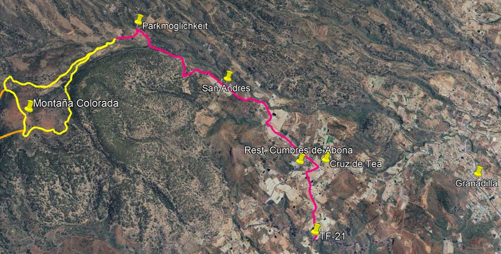 Der rote Berg (I) | Mein Teneriffa - Mi Tenerife